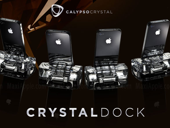 Crystal Dock iPhone 4 : Dock Transparent de Luxe (images) - MaxiApple