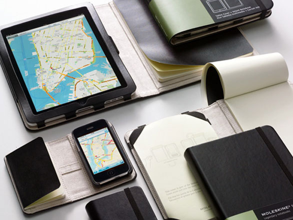 Moleskine iPhone iPad : Protections et Bloc-Notes (images) - MaxiApple