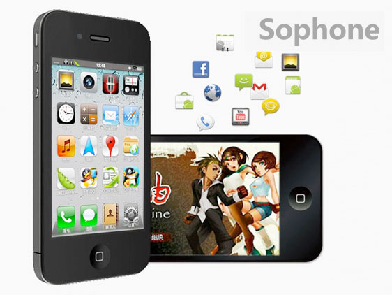 SoPhone vs iPhone 4 : Bluffante Contrefaçon sous Android (2 vidéos ...
