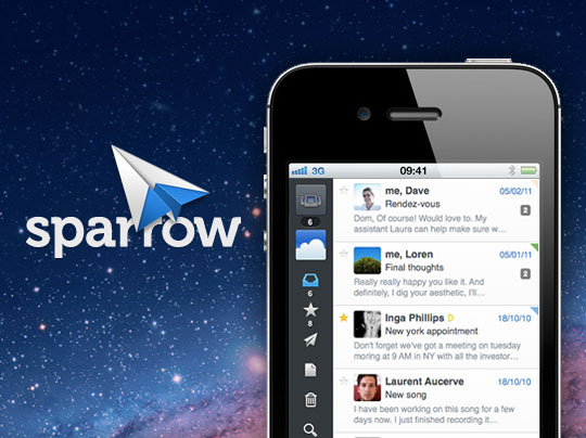 Sparrow iPhone iPod Touch Disponible - MaxiApple