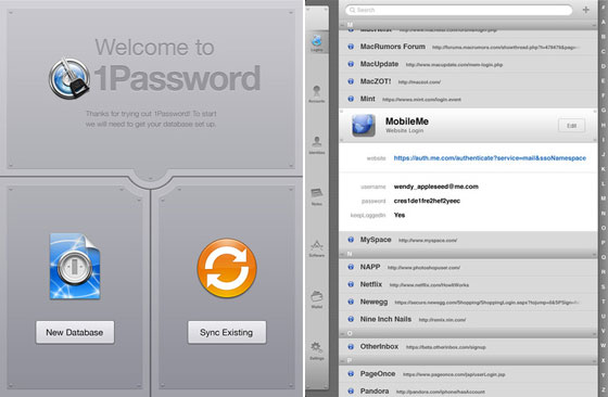 1Password Mac OSX iPhone iPad : Gestionnaire de Mots de Passe Securisé - MaxiApple
