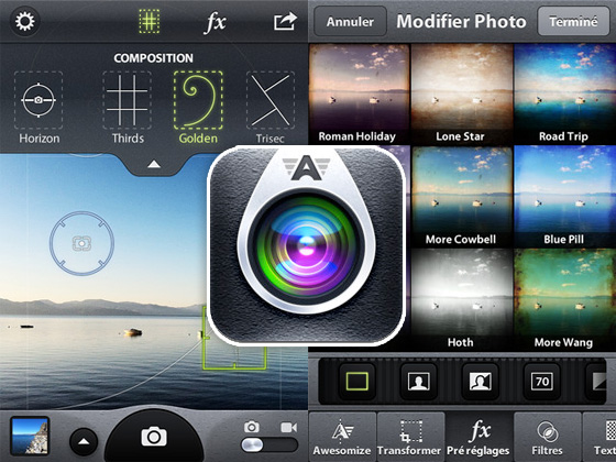 Camera Awesome iPhone iPad : Retouche Photos et Effets Speciaux ...