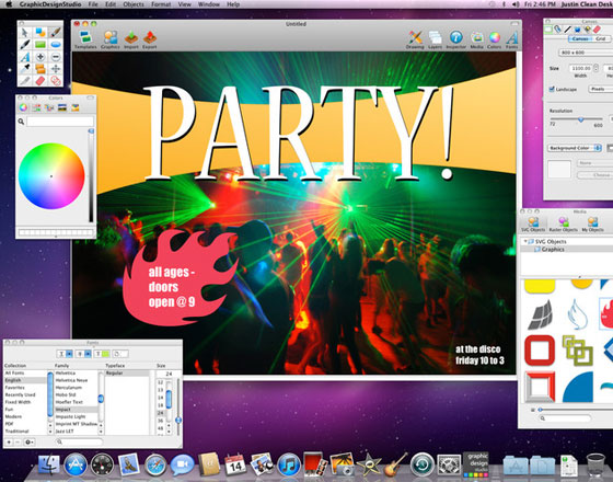 Graphic Design Studio 2 Mac OSX : Logiciel de Dessins Vectoriels pour ...