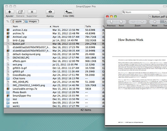 Smart Zipper Pro Mac OS X : Compression de Fichiers Zip, 7z, RAR ...