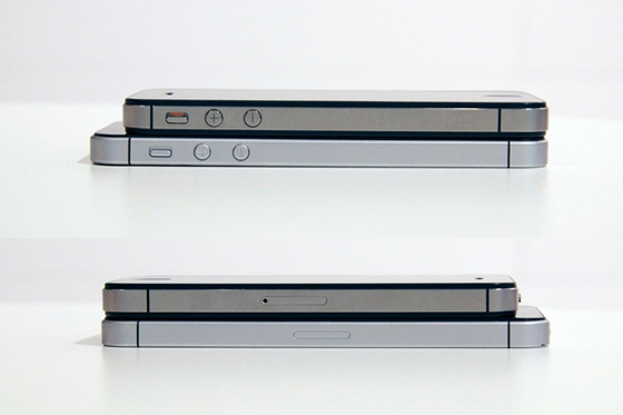 Comparatif iPhone 4S avec un Prototype d'iPhone 5 (photos et videos ...