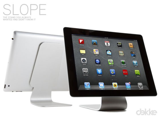 Dekke Slope : Support Nanofoam pour iPad Nexus Surface (vidéo) - MaxiApple