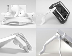 Smarter Stand iPhone iPod Touch : Support Minimaliste et Range Cable ...