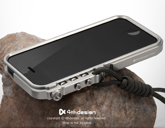 4Th Design Trigger iphone : Bumper en Titane Anodisé (vidéo) - MaxiApple
