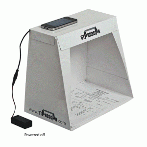StandScan Pro iPhone : Support Scanner Pliable avec Lampe LED (images ...