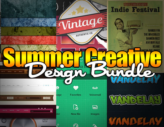 Summer Creative Design Bundle Mac PC : 2.5 Go de Ressources Graphiques ...