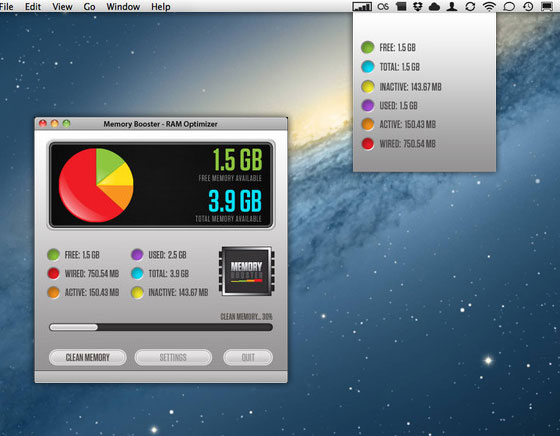 Memory Booster Mac OSX : Gérer et Optimiser la Mémoire RAM (gratuit ...