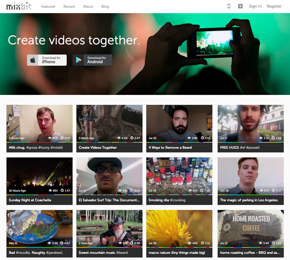 MixBit iPhone des Createurs de YouTube : Alternative à Vine et ...