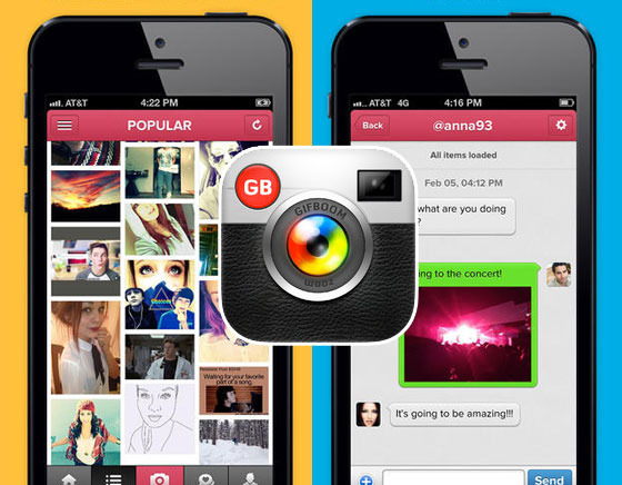 GifBoom iPhone : Créer et Partager des GIF Animées en HD (gratuit ...