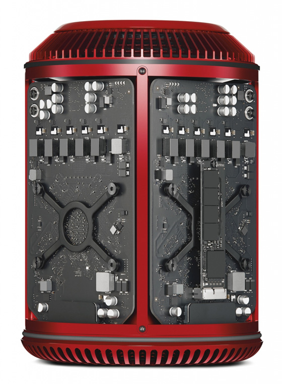 Mac Pro RED 2013 : Une Edition Rouge à 60 000 $ (images) - MaxiApple