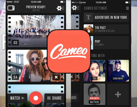 Cameo iPhone : Alternative HD à Vine et Instagram Video (gratuit ...