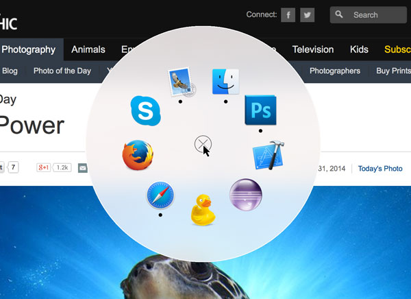 Ring Menu Mac OSX : Remplacer le Dock par ce Lanceur Circulaire ...