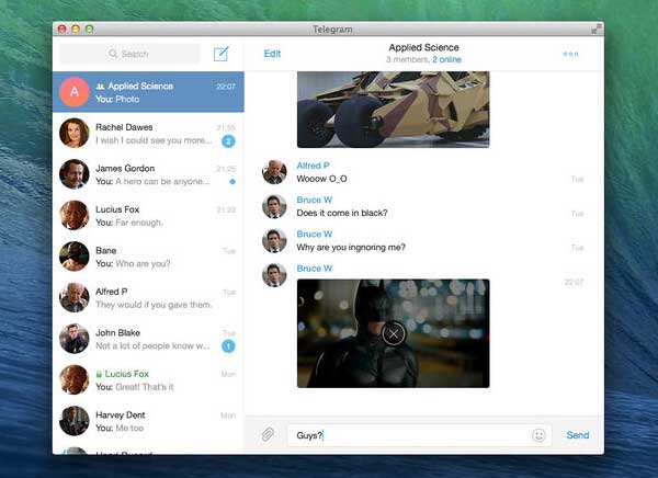 Telegram Mac - Alternative Sécurisée à WhatsApp (gratuit) - MaxiApple