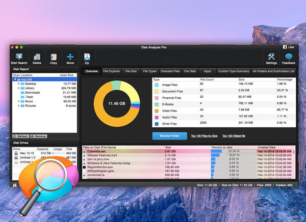 Disk Analyzer Pro Mac OSX : Maintenance de Disques Durs et SSD (gratuit ...