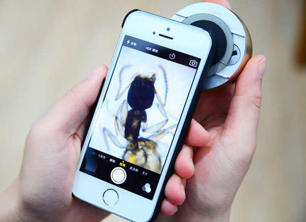uHandy, Mini Microscope Pro pour iPhone 6 et Smartphones (video ...