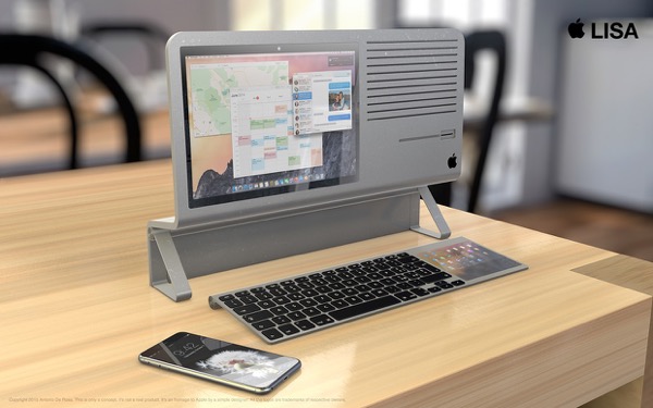 1er Ordinateur Apple Lisa dans un Concept Futuriste (images) - MaxiApple