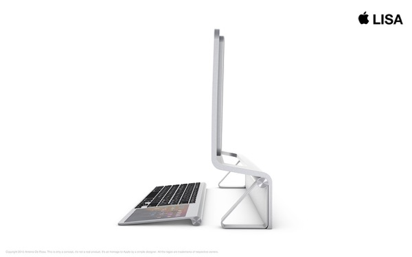 1er Ordinateur Apple Lisa dans un Concept Futuriste (images) - MaxiApple