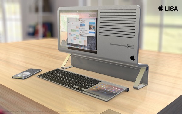 1er Ordinateur Apple Lisa dans un Concept Futuriste (images) - MaxiApple