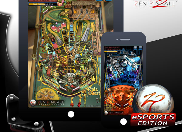 Zen Pinball eSport iPhone iPad : Epoustouflant Flipper 3D sans Pub (gratuit) - MaxiApple
