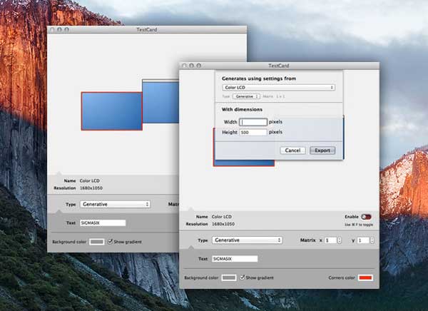 TestCard Mac OSX : Mire SMPTE pour Calibrer l'Ecran (gratuit) - MaxiApple