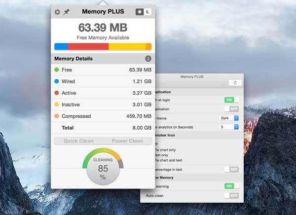 Memory Plus - Optimiser et Booster la Mémoire du Mac (gratuit) - MaxiApple