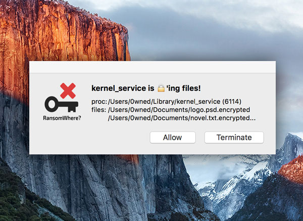 RansomWhere Mac OSX : Trouver et Bloquer les RansomWare (gratuit ...