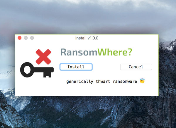 RansomWhere Mac OSX : Trouver et Bloquer les RansomWare (gratuit ...