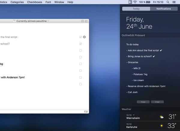 OutlineEdit macOS Organise et Structure vos Idées (gratuit) - MaxiApple