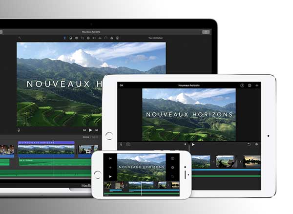 iMovie, GarageBand et iWork Mac iPhone iPad Gratuits pour Tous - MaxiApple