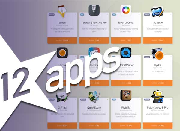 12 Apps Européennes Bradées sur le Mac App Store (promo) - MaxiApple