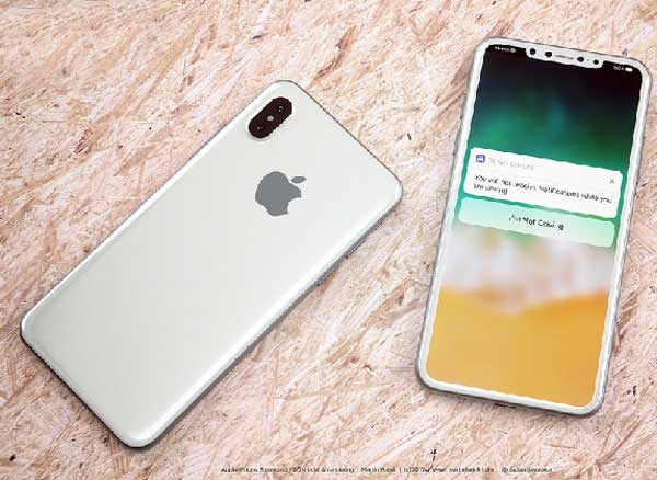 Martin Hajek Revient avec un iPhone 8 Blanc (images) - MaxiApple
