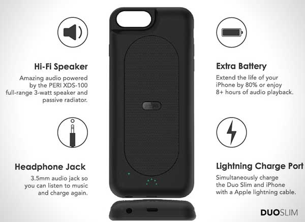 Cette Coque Transforme les iPhone 8 en Enceinte Bluetooth (video ...