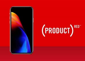 Fonds d'Ecran HD Officiels iPhone 8 Rouge Product Red (gratuit ...