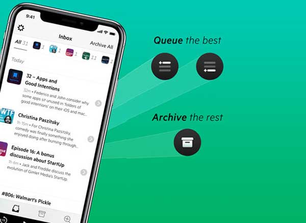 Castro iPhone iPad - Meilleur Lecteur de Podcasts (gratuit) - MaxiApple