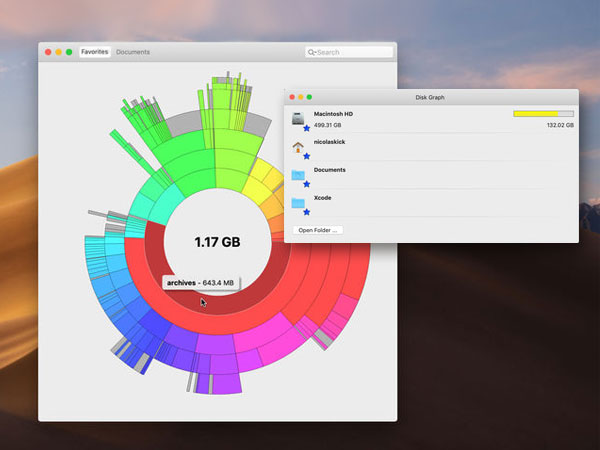 Disk Graph Mac - Vous Dit tout sur vos Disques et SSD (gratuit) - MaxiApple