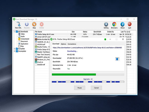 Neat Download Manager Mac - Gère et Accélère vos Téléchargements ...
