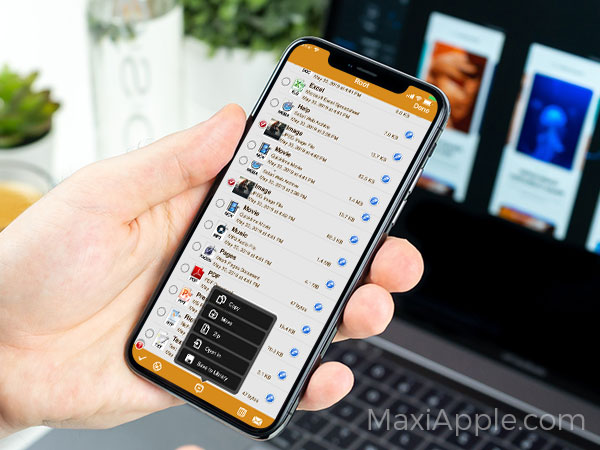 AirDisk Pro iPhone iPad - Transfert de Fichiers en WiFi - MaxiApple