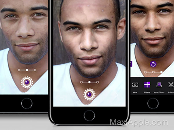 Face Camera+ iPhone - Retouche Photo Esthétique (gratuit) - MaxiApple
