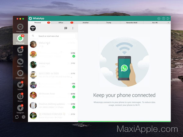 One Chat Mac - Messagerie Universelle Multi-Services - MaxiApple
