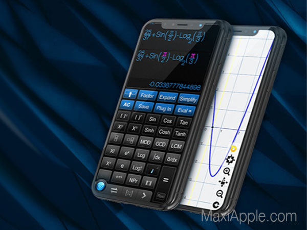 Calculator # iPhone iPad - Calculatrice Scientifique (gratuit) - MaxiApple