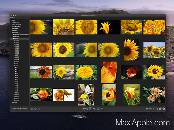 PicArrange Mac - Gestion des Photos par Thèmes et Couleurs (gratuit) - MaxiApple