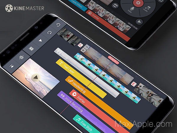 KineMaster iPhone iPad - Meilleur Outil de Montage Video (gratuit ...