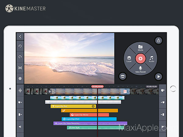 KineMaster iPhone iPad - Meilleur Outil de Montage Video (gratuit ...