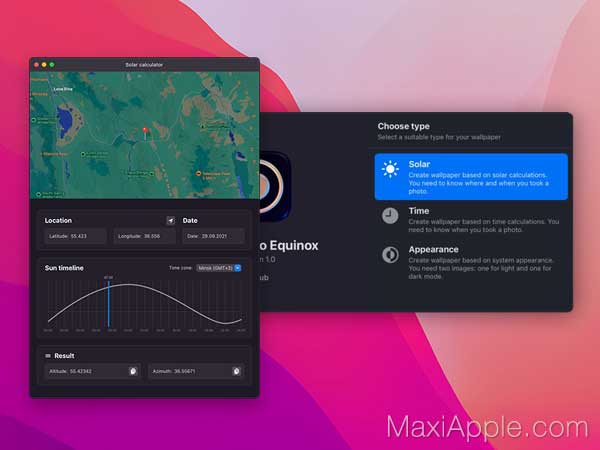 Equinox Mac - Créer des Fonds d'Ecran Dynamiques (gratuit) - MaxiApple