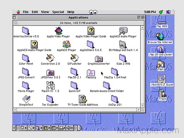 Evolution du Système Mac macOS de 1984 à 2021 (video) - MaxiApple