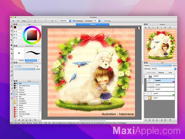 FireAlpaca Mac PC - Outil de Dessin et de Retouche Photo (gratuit ...